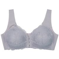China Wholesales Front Buckle Closure Seamless Bra Women Push up Padded Underwire Bra for Female Girls for sale