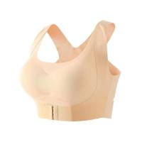 China Bras for Women Beauty Back Bra Front Buckle Push up Adjustable Wireless Underwear Bralette Padded Sports Top Bra for sale