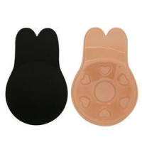 China Women Pasties Reusable Adhesive Silicone Nipple Covers Set Invisible Breast Pads Gel Bra Pad Rabbit Shape for sale