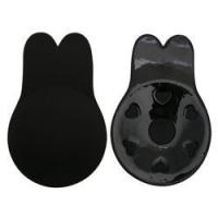 China Women Pasties Reusable Adhesive Silicone Nipple Covers Set Invisible Breast Pads Gel Bra Pad Rabbit Shape for sale
