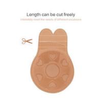 China Women Pasties Reusable Adhesive Silicone Nipple Covers Set Invisible Breast Pads Gel Bra Pad Rabbit Shape for sale