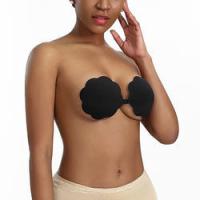 China Women Sexy Strapless Bra Breathable Backless Push up Invisible Self Adhesive Silicone Bra for sale