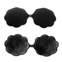 China Women Sexy Strapless Bra Breathable Backless Push up Invisible Self Adhesive Silicone Bra for sale