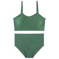 China Comfortable Bra Set Wire Free Girls Underwear Seamless Sporty Bra Brief Sets for Women for sale