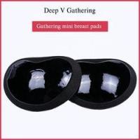 China 1pair Invisible Heart Padding Magic Bra Insert Pads Push up Adhesive Breast Nipple Enhancer Silicone Bra for Swimsuit Wholesale for sale