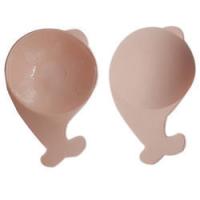 China Adhesive Pasties Silicon Nipple Cover Seamless Invisible Self Bra for sale
