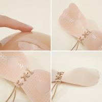 China Strapless Cotton Women Underwear Silicone Women Invisible Bra for sale