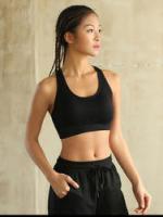 China Sexy Seamless Padded Bra Gym Workout Fitness Wire Free Activewear for sale
