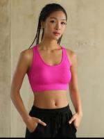 China Sexy Seamless Padded Bra Gym Workout Fitness Wire Free Activewear for sale