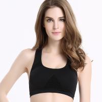 China High Impact Cotton Women Underwear Racerback Wire Free Gym Yoga Bra for sale