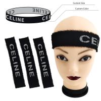 China wholesale elastic custom color logo and width shanghai navy sport headband for sale