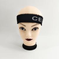 China wholesale elastic custom color logo and width shanghai navy sport headband for sale
