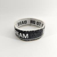China wholesale elastic custom color width sports wide team themed knitted elastic headbands with custom logo for sale