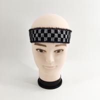 China wholesale elastic cheap custom color logo and width cotton female workout hairband headband sweatband for sale