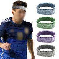 China wholesale elastic custom logo color width gym sweatproof headband,sweat headbands for gym for sale