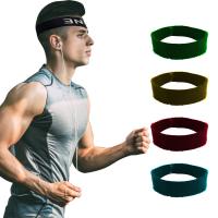 China wholesale elastic custom color logo and width headbands boys kids sweatbands headbands sports for kids for sale