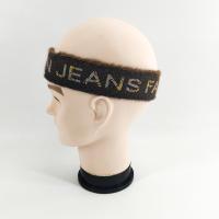 China wholesale elastic custom color logo and width elastic sports yoga headband stretch hairband for sale
