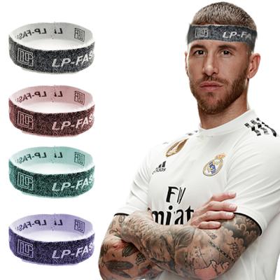 China wholesale elastic custom color logo and width elastic running gym yoga sweat fitness headband for sale