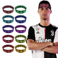 China wholesale elastic custom color logo and width sports headband antiperspirant headband for sale