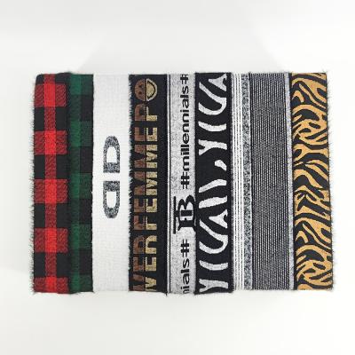 China wholesale elastic custom color logo and width red white and blue striped sweatbands and headband for sale