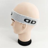 China Elastic Custom color logo and width sweatband wristband dry fit sport headband for sale