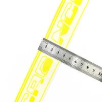 China Jacquard Factory Soft Waist Woven Custom Logo Underwear Waistband Durable Yellow Elastic Band for sale