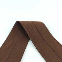 China Customized Fold Over Web Band Adjustable Waistband Elastic Bands for Clothes for sale