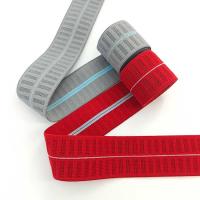 China 3.8 cm Customized Elastic Web Band Good Tenacity Jacquard Elastic Webbing for Garment for sale