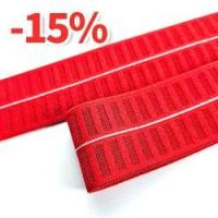 China 3.8 cm Customized Elastic Web Band Good Tenacity Jacquard Elastic Webbing for Garment for sale