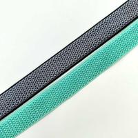 China Narrow elastic band knitted mm yarn-dyed elastic band black white plush elastic band for sale