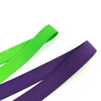 China 1 Inch Custom Fancy Jacquard Polyester Yarn-dyed Elastic Webbing Waistband lining Yards Leash Elastic Hair Band for sale