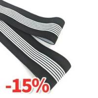 China Rich Size Verified Factory New Design Elastic Band Resistance Waistband Elastic Webbing for Clothes for sale