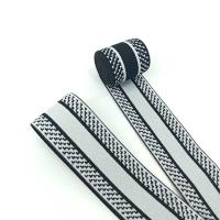 China Factory Direct Supply Fancy Stretchable Polyester Elastic Band Yarn-dyed Elastic Band for Clothes for sale