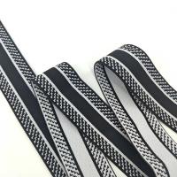 China Factory Direct Supply Fancy Stretchable Polyester Elastic Band Yarn-dyed Elastic Band for Clothes for sale