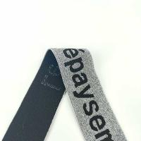 China Keep Fit Jacquard Pattern Elastic Waistband Webbing Strap Elastic Bands For Men for sale