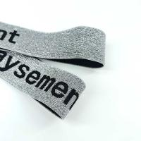 China Keep Fit Jacquard Pattern Elastic Waistband Webbing Strap Elastic Bands For Men for sale