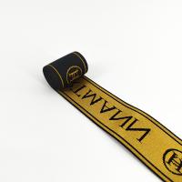 China Free sample manufacturer custom width and logo elastic band with logo waistband for sale