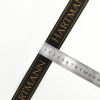 China Free sample manufacturer custom width and logo elastic band with logo waistband for sale