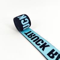 China Free sample manufacturer custom width and logo customised elastic band for sale