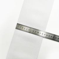 China Free sample manufacturer custom width and logo white elastic waist band for sale