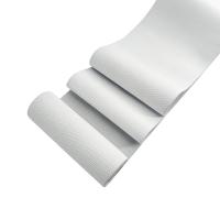 China Free sample manufacturer custom width and logo white elastic waist band for sale