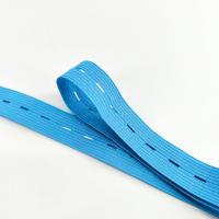 China Free sample manufacturer custom width and logo polyester knitted elastic band for garments for sale