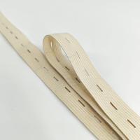 China Free sample manufacturer custom white elastic band flat polyester 8mm for sale