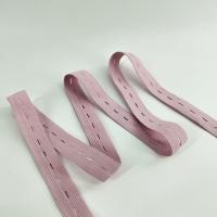 China Free sample manufacturer custom polyester knitted hard flat elastic band for garments for sale