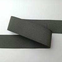 China Crocheted elastic band plain elastic knitted pants waistband elastic webbing band for underwear for sale