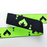 China Knitted Band Edge Stretchy Band Crochet Polyester Webbing Elastic Bands for Sportswear for sale