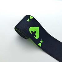 China Knitted Band Edge Stretchy Band Crochet Polyester Webbing Elastic Bands for Sportswear for sale