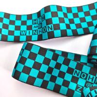 China Custom Label Elastic Band Resistance Elastic Webbing Stretchable Elastic Band for Garments for sale