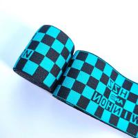 China Custom Label Elastic Band Resistance Elastic Webbing Stretchable Elastic Band for Garments for sale