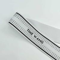 China Polyester Edge Hot Fix Elastic Band Spandex Webbing Jacquard Pattern Wrap Elastic Band for sale